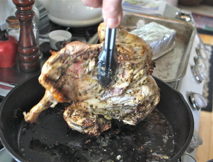 BRICK-FLATTENED LEMON CHICKEN | Susan Branch Blog